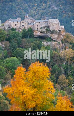 France Aveyron Cantobre Valley Dourbie Stock Photo - Alamy