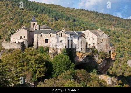 France Aveyron Cantobre Valley Dourbie Stock Photo - Alamy