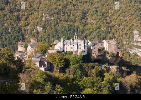 France Aveyron Cantobre Valley Dourbie Stock Photo - Alamy