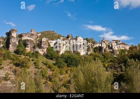 France Aveyron Cantobre Valley Dourbie Stock Photo - Alamy