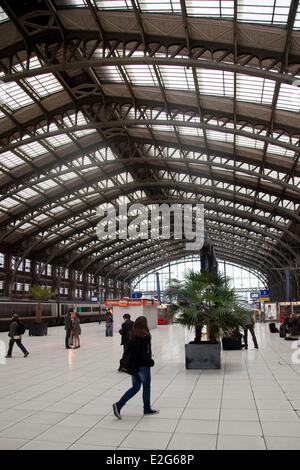 France, Nord, Lille, trains station of Lille Flanders Stock Photo - Alamy
