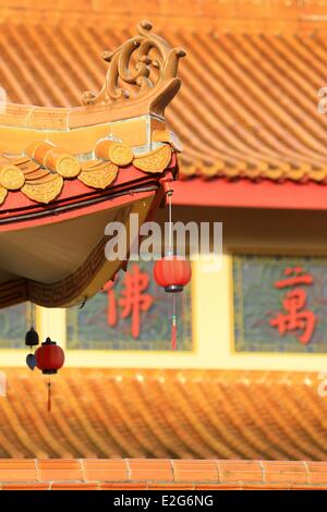 Malaysia Cameron Highlands Brinchang Sam Poh Buddhist Temple Stock ...