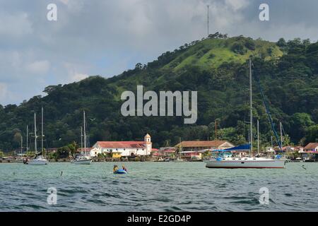 Panama, Colon province, Portobelo, listed as World Heritage by UNESCO ...