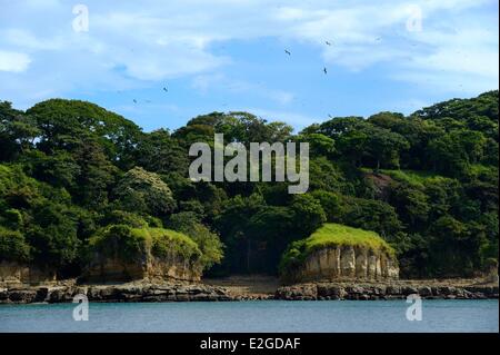 Pearl Islands, Panama, Central America, 2007. A beautiful sunset with a ...