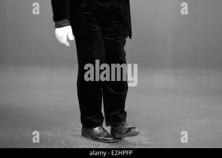 Person tap dancing, low section Stock Photo - Alamy