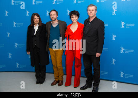 Muriel Merlin, Jean-Luc Vincent, Juliette Binoche and Bruno Dumont at the 63rd annual Berlin ...