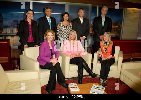 Sabrina Diehl on German ARD TV talkshow 'Menschen bei Maischberger ...