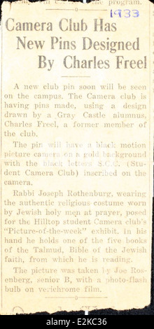 This image, part of the Charles Freel album, shows the Convair B-36, a ...