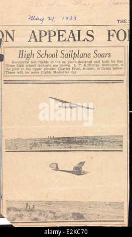 This image from the Charles Freel album features the Convair B-36 ...