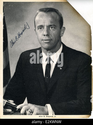 Alan Shepard, the first American in space, made history with his ...