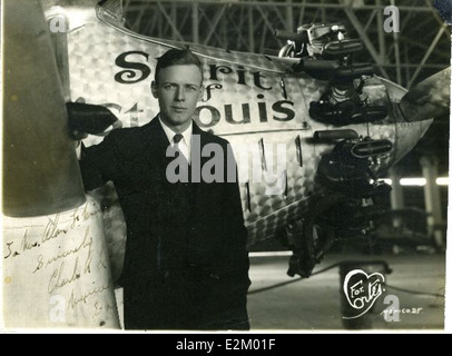 Photograph of the Ryan NYP aircraft, the plane used by Charles ...