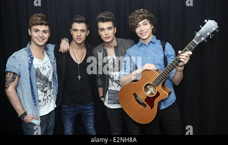 Union J backstage at G-A-Y at Heaven nightclub Featuring: Jaymi Hensley ...