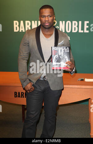 50 Cent attends his 'Formula 50' book signing at Barnes & Noble in New ...