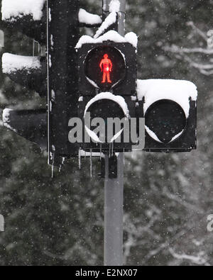 Snow scenes in Birmingham Featuring: General Views Where: Birmingham ...