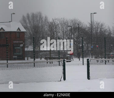 Snow scenes in Birmingham Featuring: General Views Where: Birmingham ...