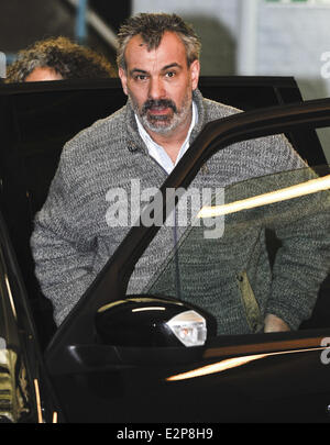 Celebrities at the ITV studios Featuring: Philip Sharp,Rambant Rabbi ...