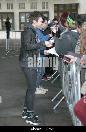 The Midnight Beast make an appearance at BBC Radio One studios ...