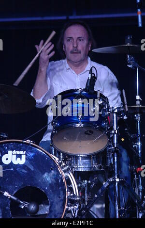 Former Status Quo drummer John Coghlan performs with his own band at ...