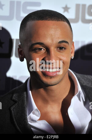 JLS fragrance launch held at One Mayfair Featuring: Aston Merrygold ...