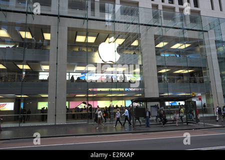 Apple store facade, Sydney, Australia Stock Photo - Alamy