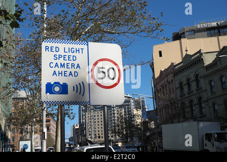 sydney red light speed camera at junction of george and lee streets ...