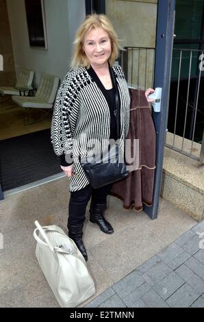 Actress Michele Dotrice best known for her portrayal of Betty in the ...