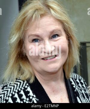 Actress Michele Dotrice best known for her portrayal of Betty in the ...