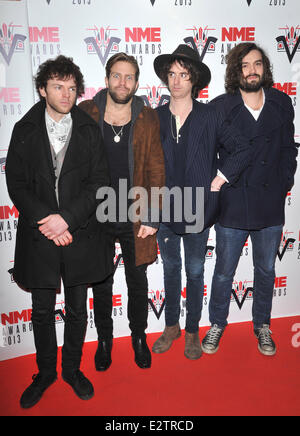The 2013 NME Awards held at The Troxy - Arrivals Featuring: Guests ...