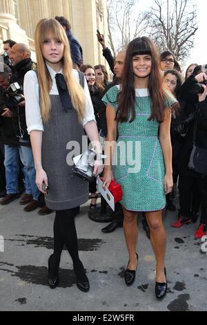 Laura Hayden, Paris Fashion Week Spring/Summer 2013 - Chanel - Arrivals ...