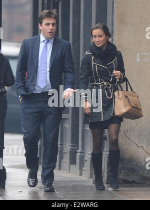 ALLROUNDERPippa Middleton seemed in good spirits as she was spotted in ...