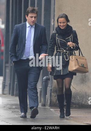 ALLROUNDERPippa Middleton seemed in good spirits as she was spotted in ...