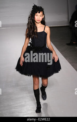 Bonnie Young Fall/Winter 2013 Fashion Show at Industria Superstudio ...