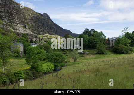 Moelwyn Mountains, Tanygrisiau, Blaenau Ffestiniog, North Wales Stock Photo - Alamy