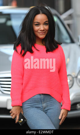 Celebrities at the ITV studios Featuring: Chelsee Healey Where: London ...