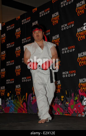 MCM Memorabilia - Comic Con being held at the NEC. Cosplay Masquerade ...