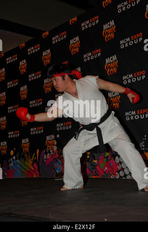 MCM Memorabilia - Comic Con being held at the NEC. Cosplay Masquerade ...