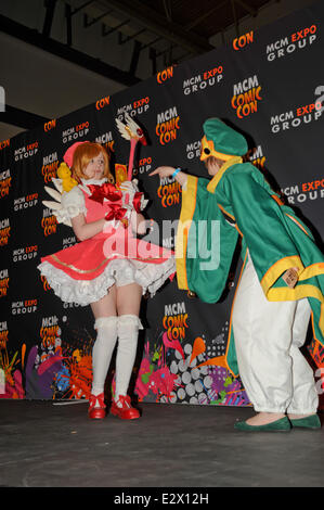 MCM Memorabilia - Comic Con being held at the NEC. Cosplay Masquerade ...