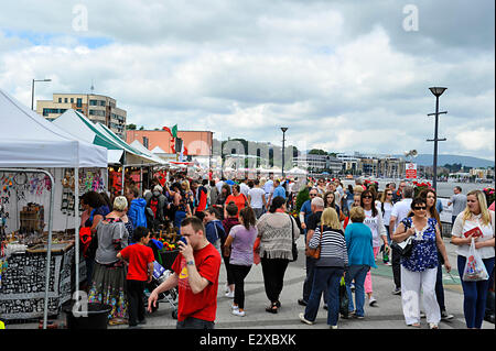 Derry, Northern Ireland. 13 June 2026. Annie Francis of United Against ...