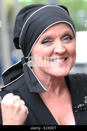 File Photo - Bernie Nolan, recently reported thieves had broken into her home, just days after ...