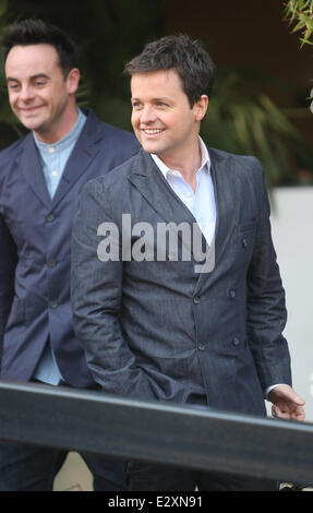 Celebrities at the ITV studios Featuring: Declan Donnelly Where: London ...