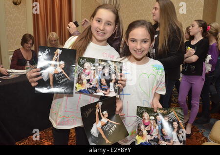 Cast members of the reality show 'Dance Moms' attend a meet and greet ...