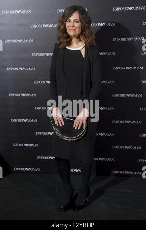 Grand opening of the Emporio Armani Boutique Featuring: Teresa Baca ...