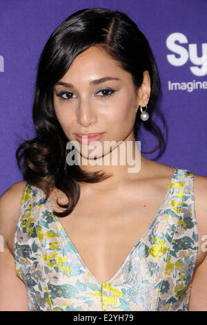 2013 SYFY Upfront Presentation - Arrivals Featuring: Stephanie Leonidas ...