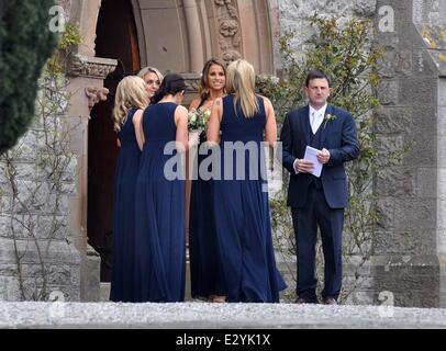 Vogue McFadden attends the wedding of her best friend, Clodagh, as ...