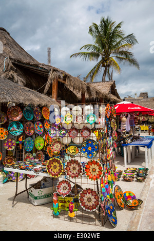 Mahahual Caribbean beach in Costa Maya of Mayan Mexico Stock Photo - Alamy