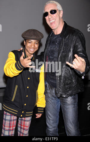 Dee Snider of Twisted Sister visits the cast of Broadway's 'Motown The ...