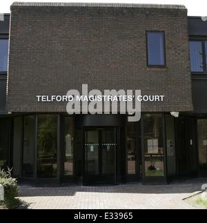 Jamie Reynolds leaving Telford Magistrates Court Where: Telford, United ...