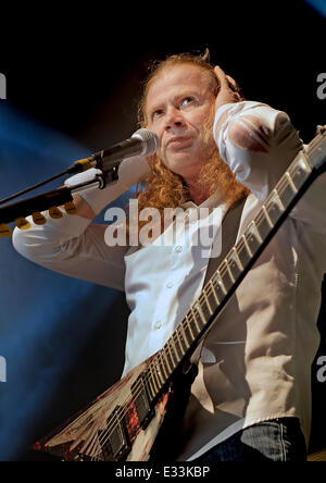Megadeth performing in concert at the Manchester Academy Featuring ...