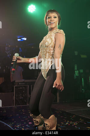 Grammy Award winning rapper-songwriter Eve, live performance at G-A-Y ...