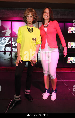 Prancercise founder and internet sensation Joanna Rohrback demonstrates ...